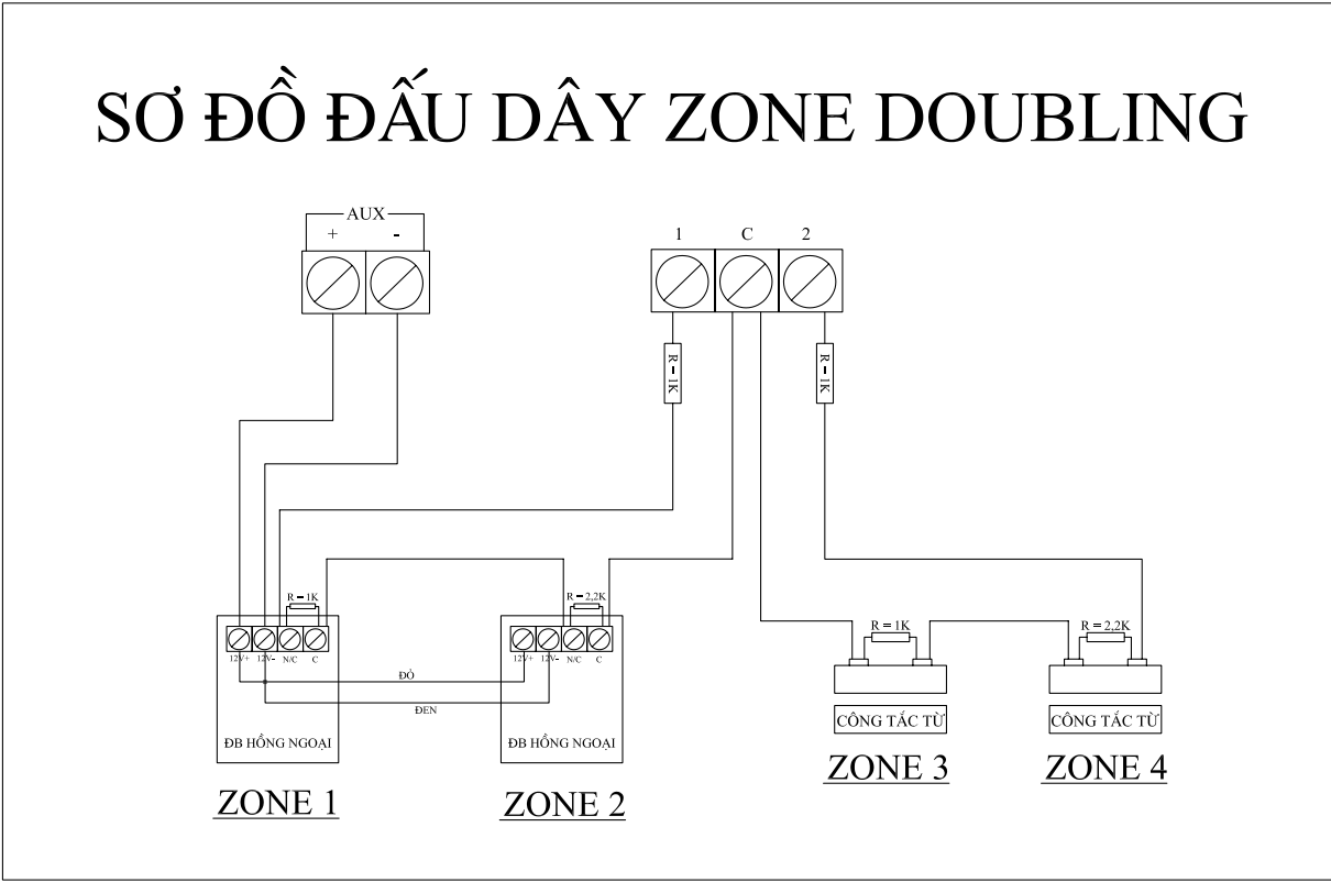 Chuông Báo Cháy - Hướng Dẫn Cách Đấu Chuông Báo Cháy